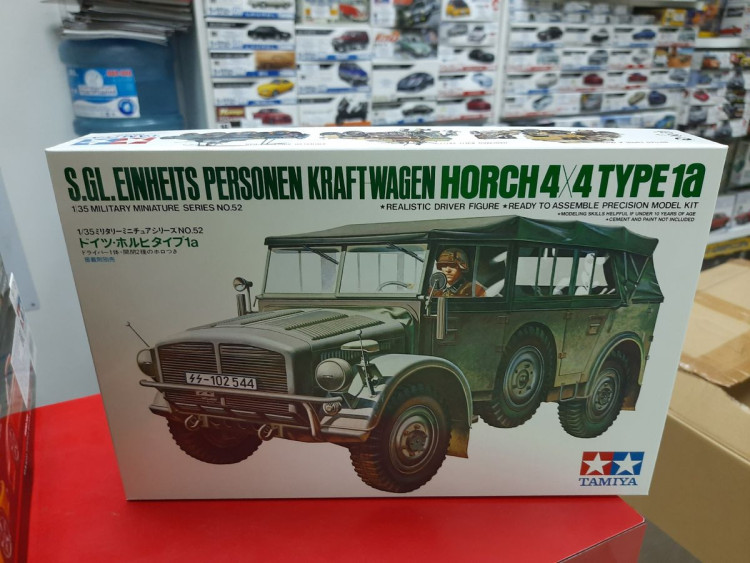 35052 Машина Horch TYPE 1A с 1ф. 1:35 Tamiya