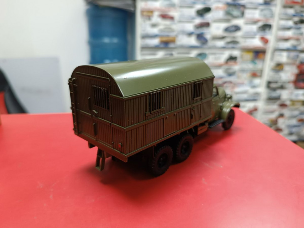 Легендарные грузовики СССР №74, КУНГ-1 (ЗИС-151) 1:43 Modimio