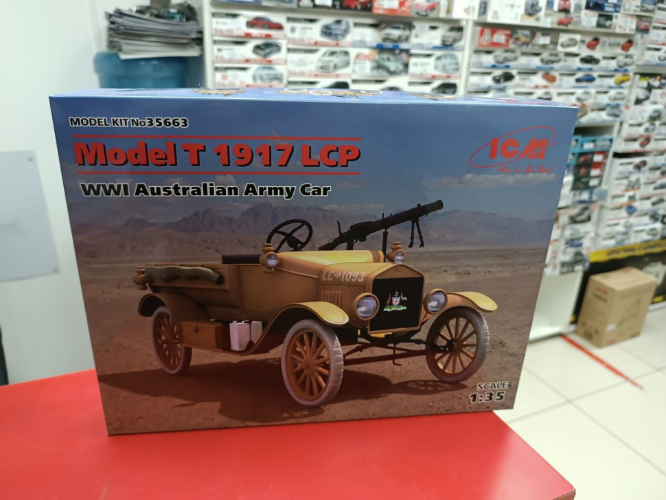 35663 T 1917 LCP, Автомобиль армии Австралии І МВ 1:35 ICM
