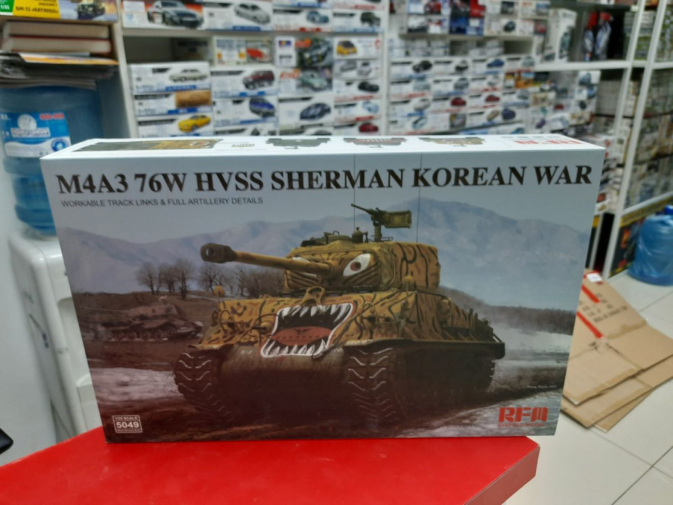 RM-5049 M4A3 76w hvss Sherman Korean war