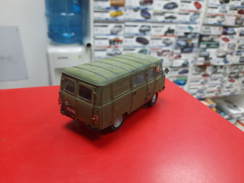 УАЗ-3909 1:35 из набора Звезда