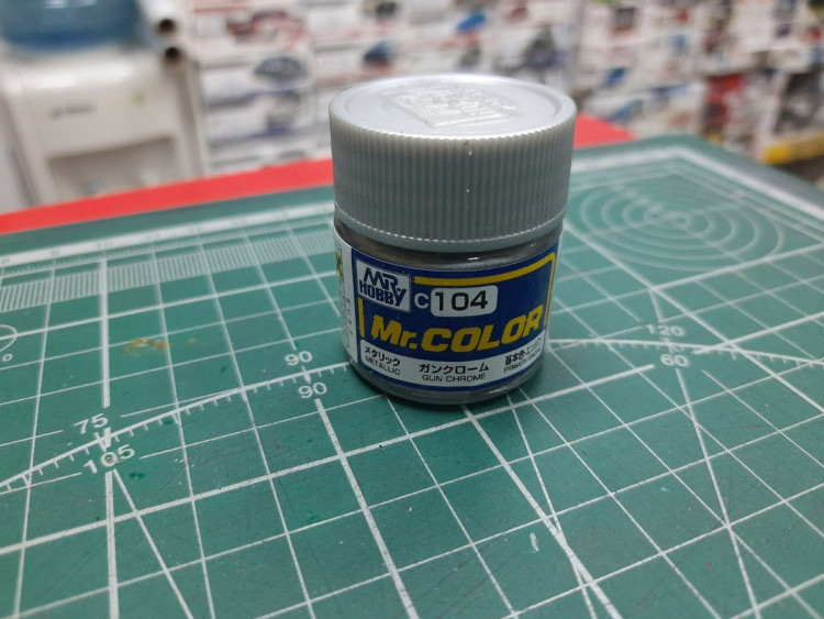 'C104 Краска 10мл GUN CHROME