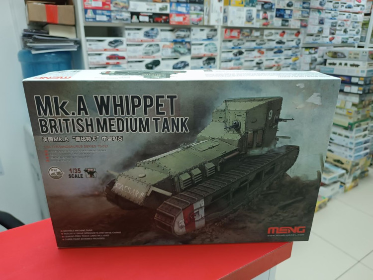 TS-021 British Medium Tank Mk.A Whippet 1:35 Meng